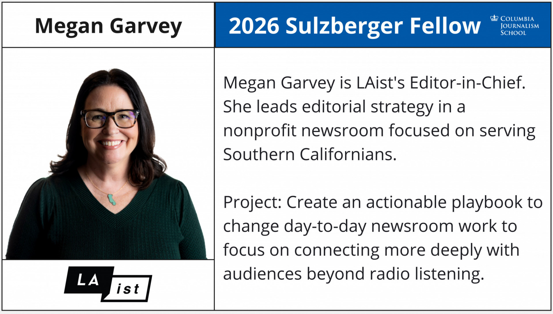 Columbia Journalism School Announces the 2026 Fellows for the Sulzberger Executive Leadership ...